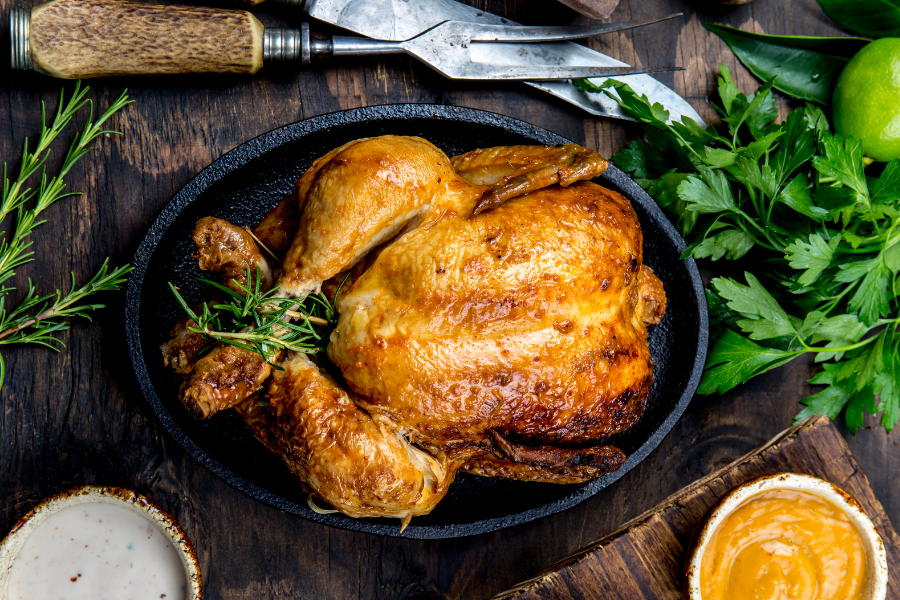 The Meat Box | Online Butcher | Roasted Chicken with Lemon Garlic