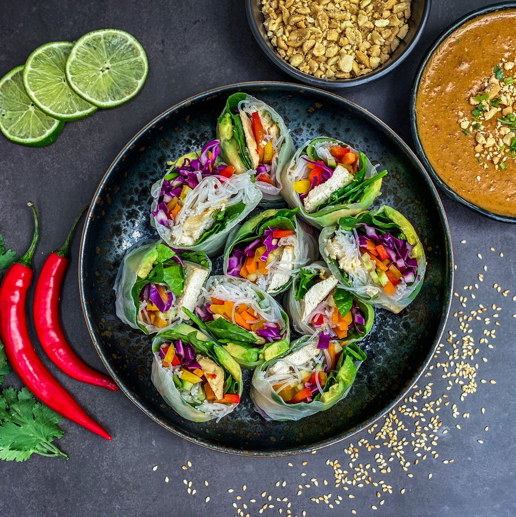The Meat Box | Chicken Summer Rolls