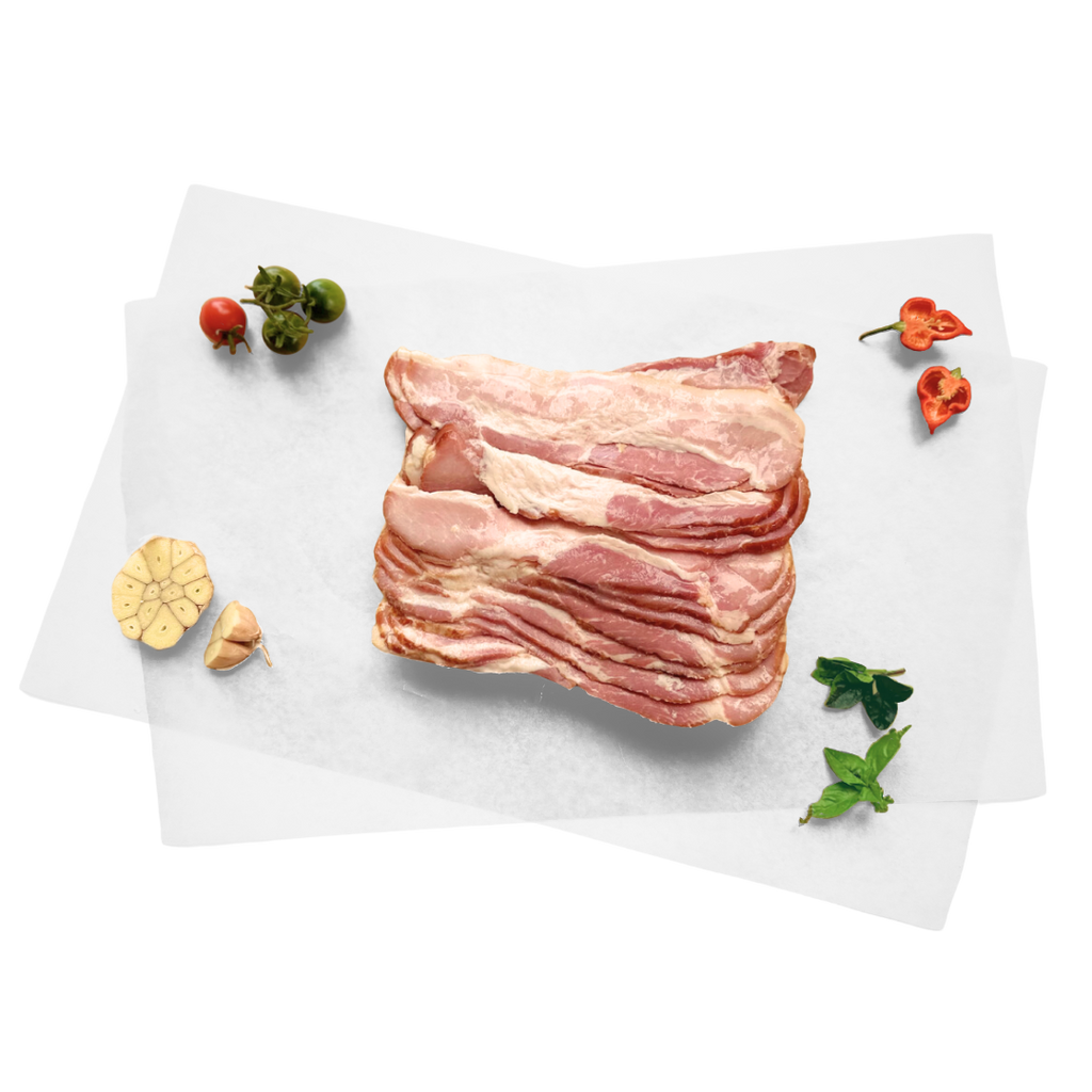 Supersized Gourmet Streaky Bacon - 1KG - ["1 Kg"] | The Meat Box